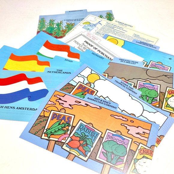 Frank Perdue | Kitchen | Vintage Perdue Promo Recipe Cards Set B | Poshmark